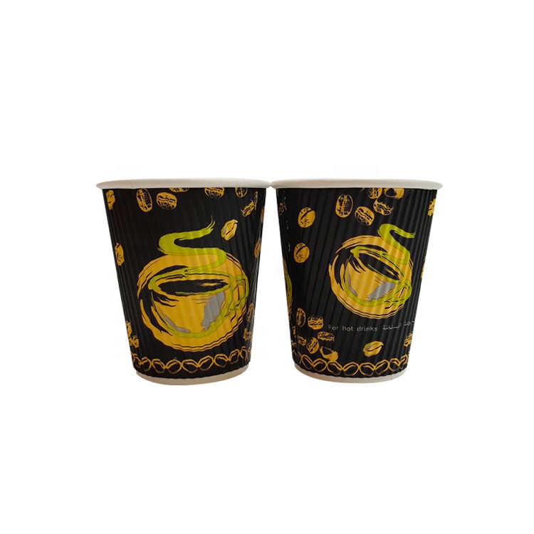 Art creative pattern paper cup